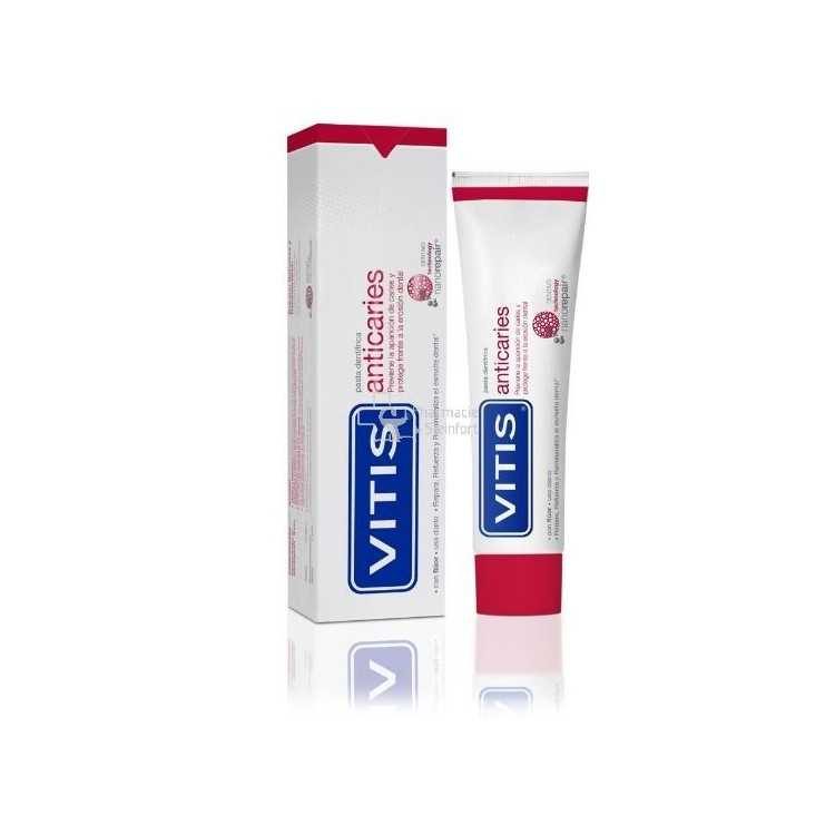 VITIS DENTIFRICE ANTI-CARIES 100 ML - VITIS - DENTIFRICES ORTHODON...