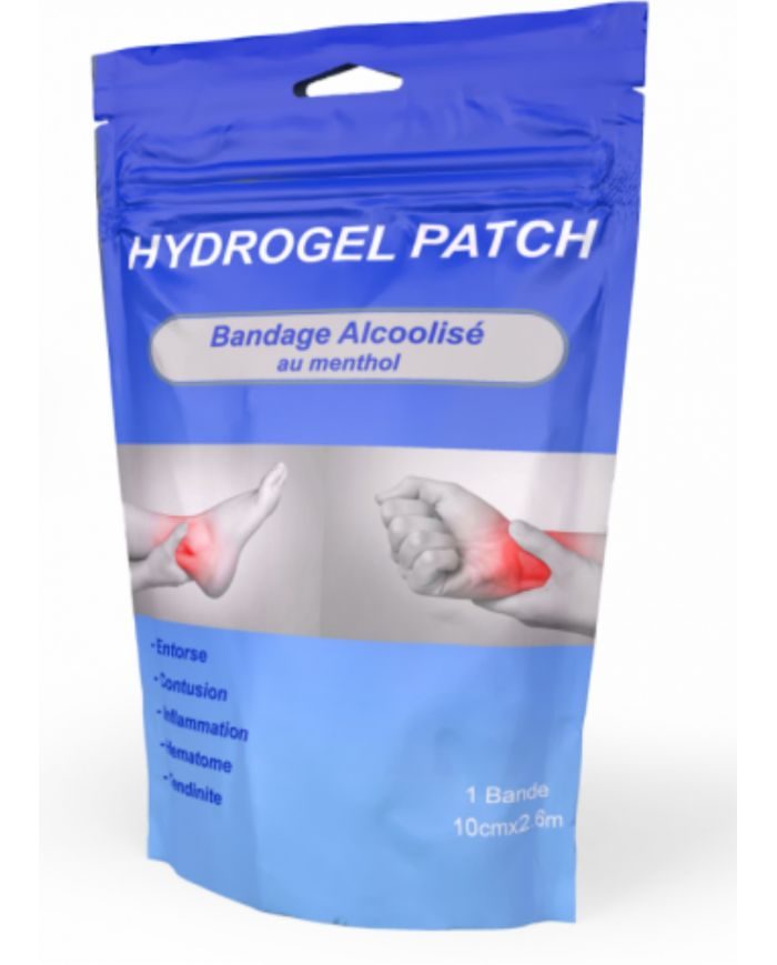 HYDROGEL BANDAGE MENTHOL ALCOHOLIC 10CM*2.6M - HYDROGEL - PANSEMEN...