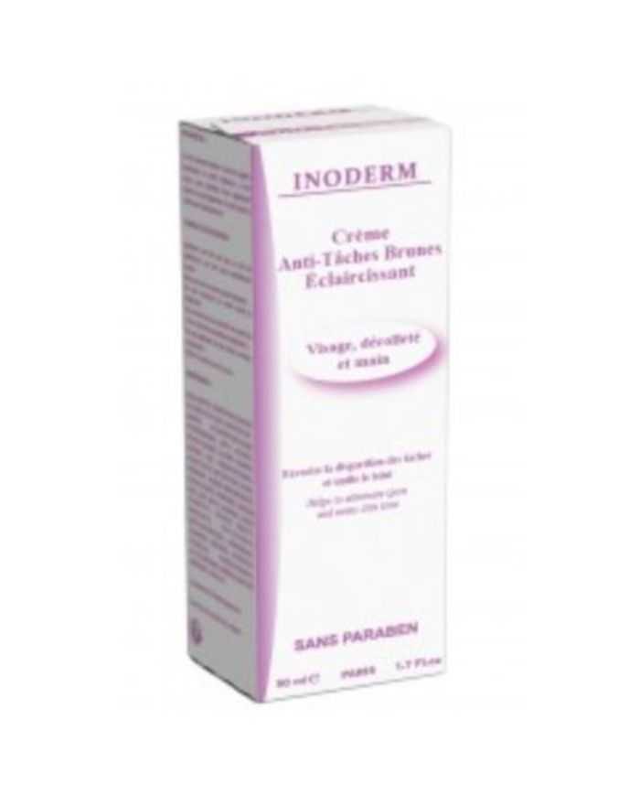 INODERM CRÈME ANTI TACHES BRUNES ECLAIRCISSANTE 50 ML - INODERM