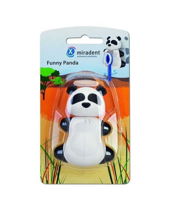 MIRADENT porte Brosse a dent funny panda - MIRADENT - BROSSES A DE...