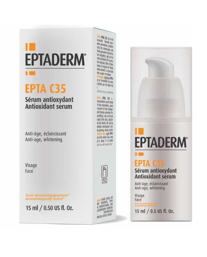 EPTADERM EPTA C35 SERUM ANTIOXYDANT 15 ML - EPTADERM - CREMES ECLATS