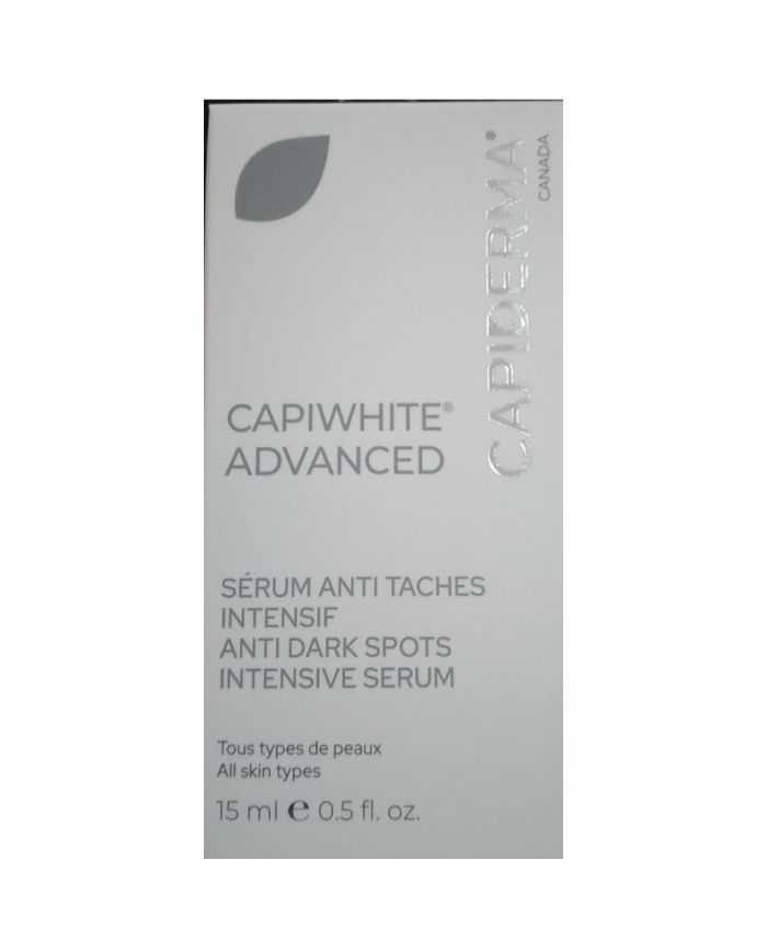 CAPIDERMA CAPIWHITE ADVANCED SERUM ANTI TACHES INTENSIF 15 ML - CA...