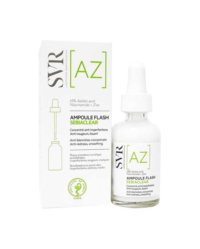 SVR AMPOULE AZ SEBIACLEAR AMPOULE FLASH 30 ML - SVR - CREMES DEPIG...