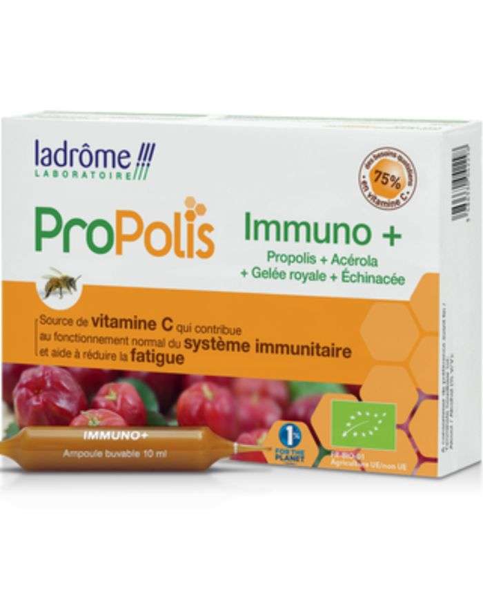 LADROME PROPOLIS IMMUNO + 20 AMPOULES - LADROME - DEFENSES IMMUNIT...