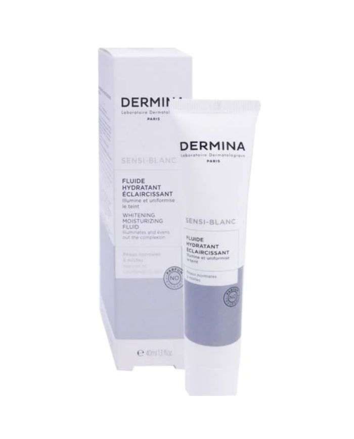 DERMINA SENSI BLANC FLUIDE HYDRATANT ECLAIRCISSANT 40 ML - DERMINA...