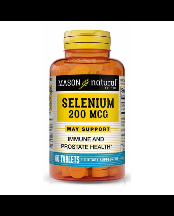 MASON NATURAL SELENIUM 200 MCG 60 COMPRIMES - MASON NATURAL - TROU...