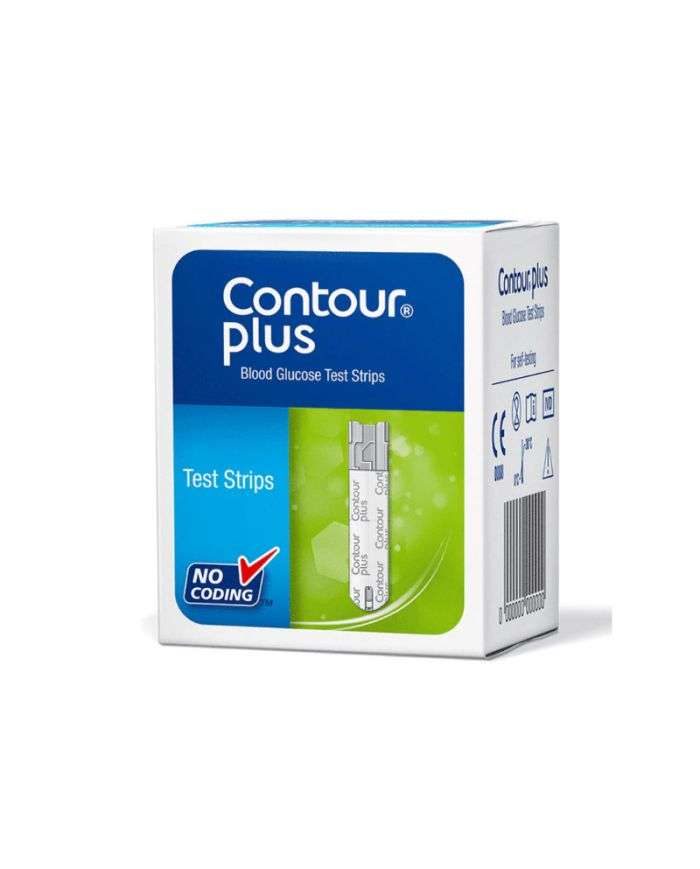 CONTOUR PLUS 50 TEST STRIPS BANDELETTE REACTIVE - CONTOUR PLUS - G...
