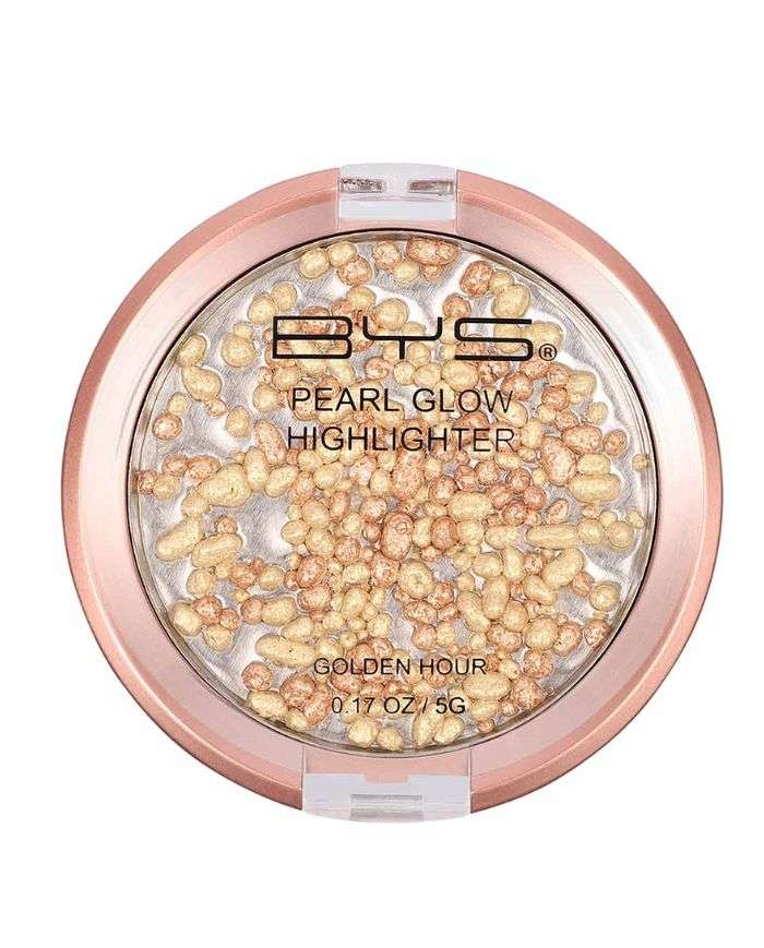 BYS HIGHLIGHTER PEARL GLOW GOLDEN HOUR 5G - BYS - BLUSH