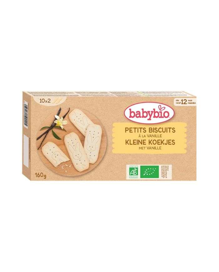 BABYBIO PETITS BISCUITS A LA VANILLE 12 MOIS + 10*2 - BABYBIO - CO...