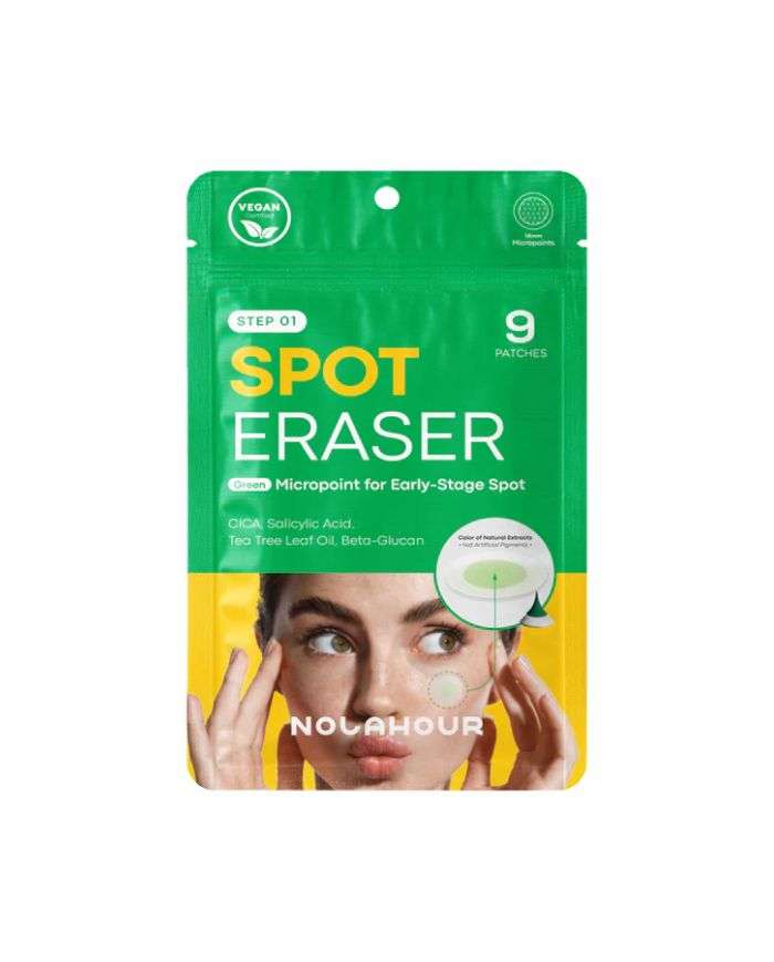 NOLAHOUR SPOT ERASER STEP 01 GREEN 9 PATCHES - NOLAHOUR - PRODUIT...