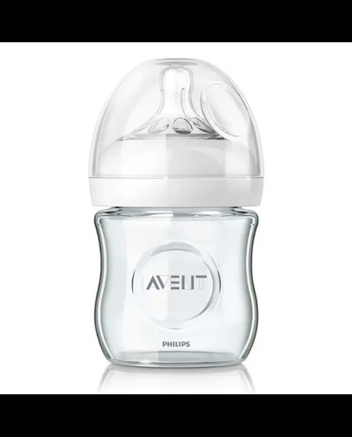 AVENT BIBERON NATURAL EN VERRE 0M+ 120 ML - AVENT - BIBERON ET GOU...