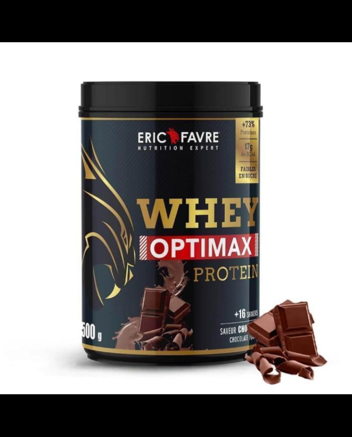 ERIC FAVRE WHEY OPTIMAX PROTEIN SAVEUR CHOCOLAT 500 G - ERIC FAVRE...